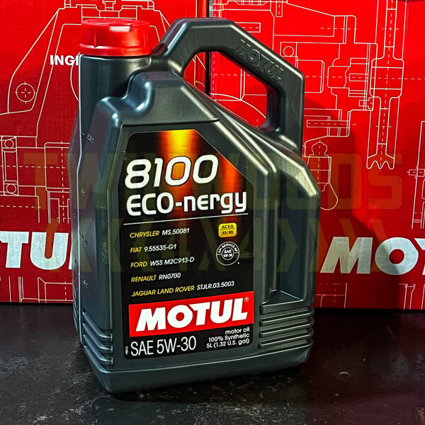 Motul 8100 ECO-nergy 5w30 Engine Oil 5L